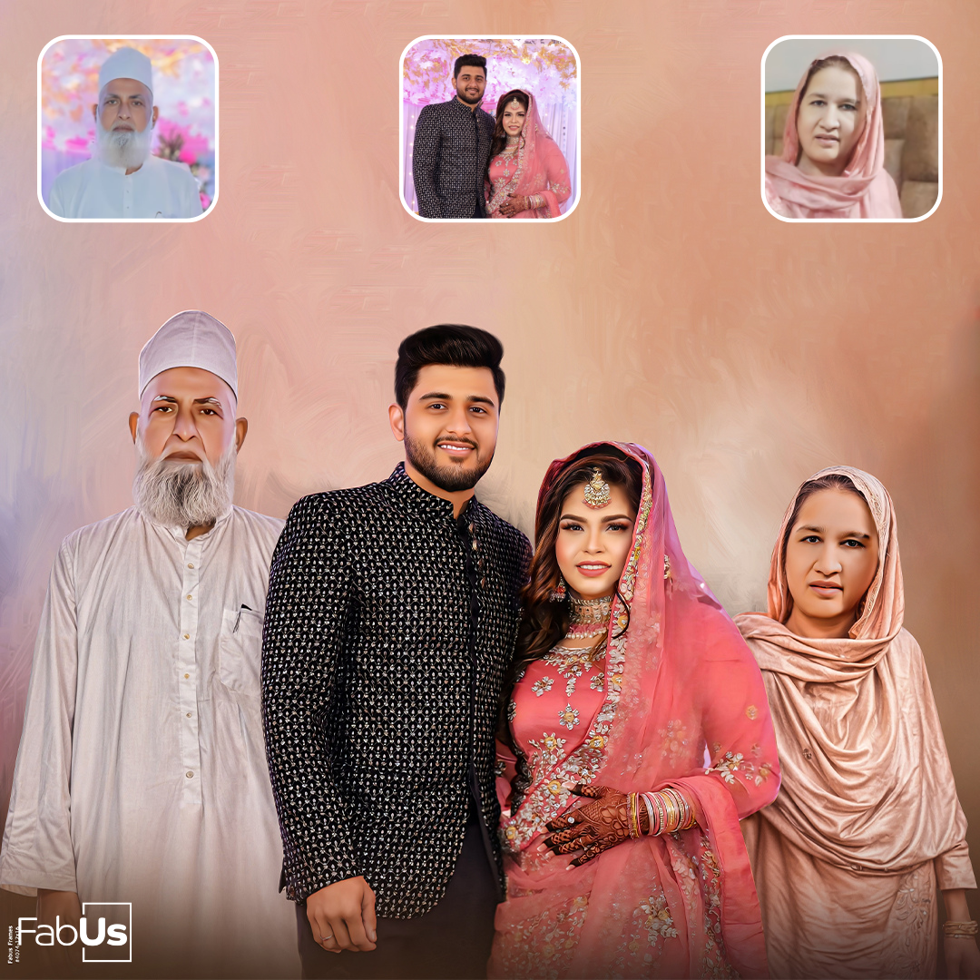 Digital Merge Portrait