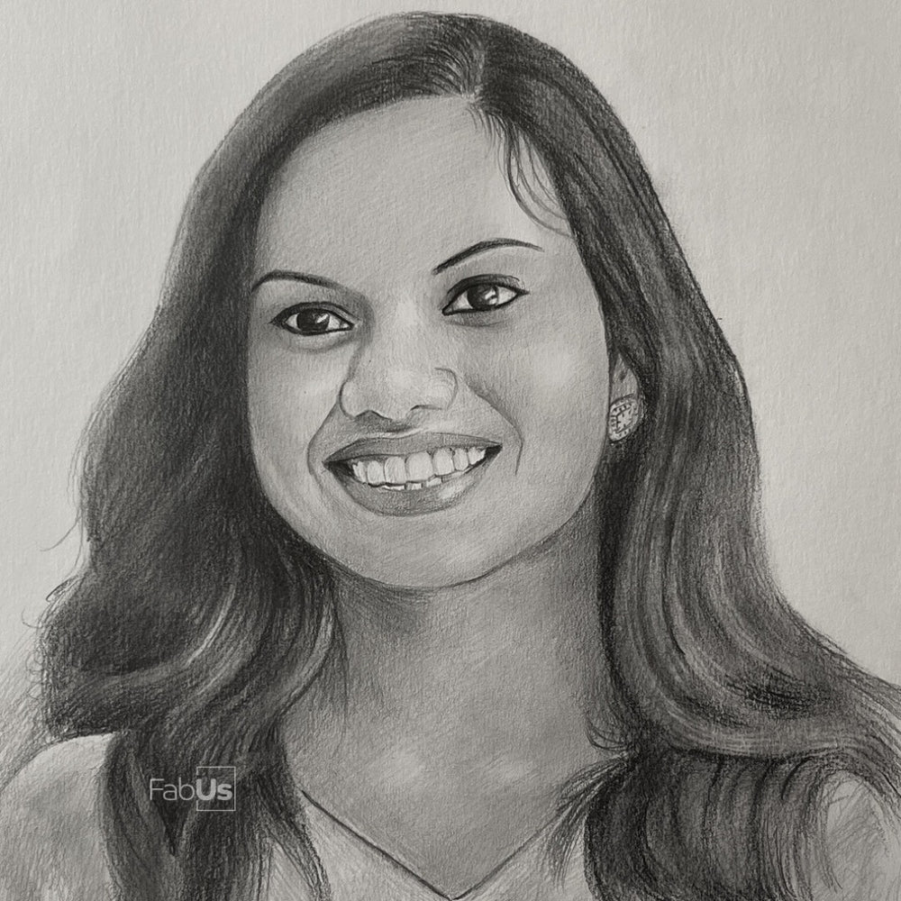 Customized Pencil Portrait Sketch| Customized Hand made Pencil Portrait ...