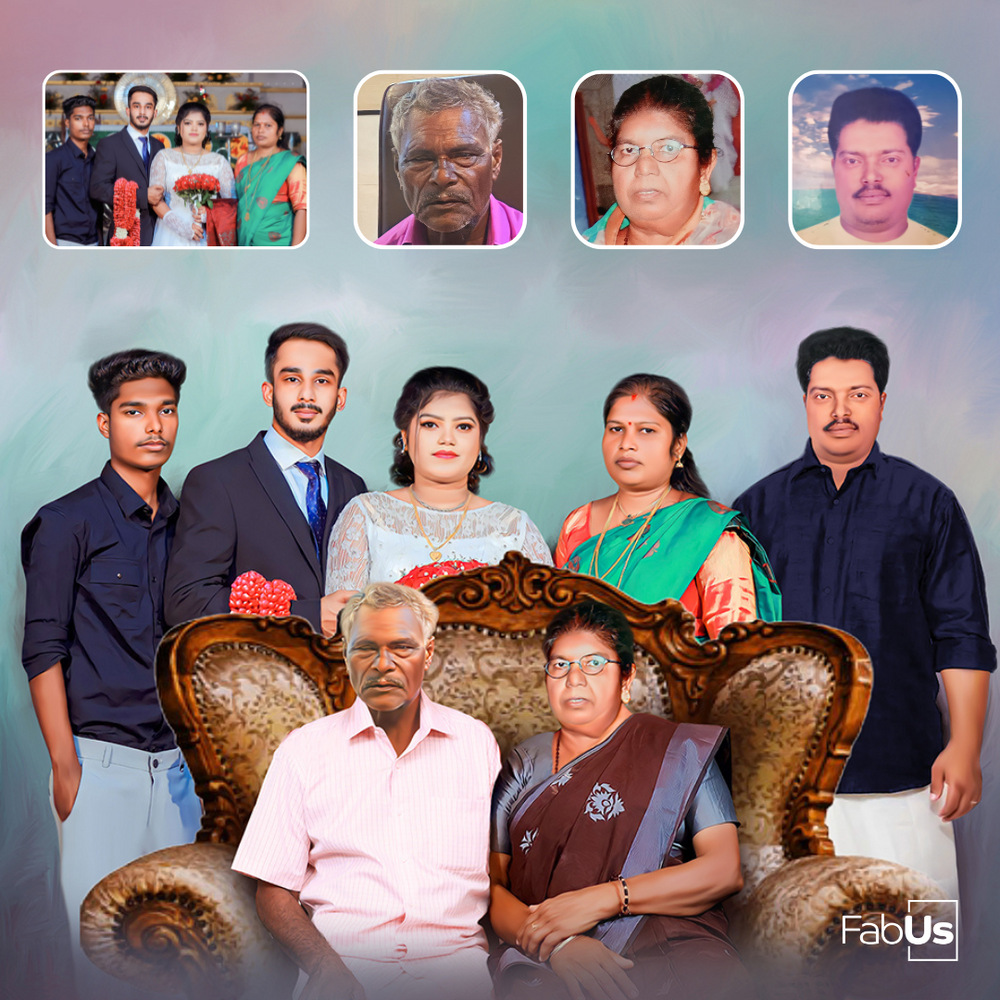 Digital Merge Portrait | | Compilation individuals from Different Photos