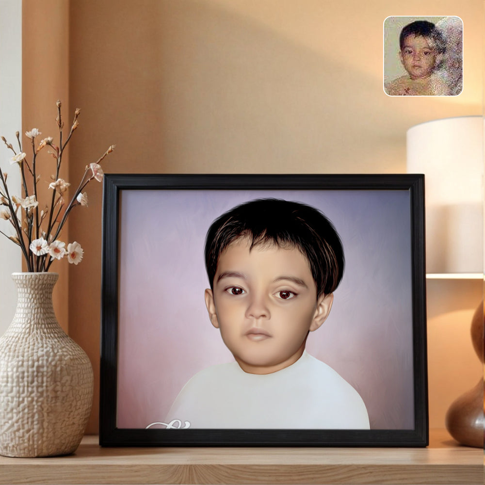 Old Photo Restoration Services | Fabus Frames